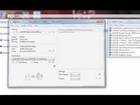 DBAN - A short tutorial - YouTube