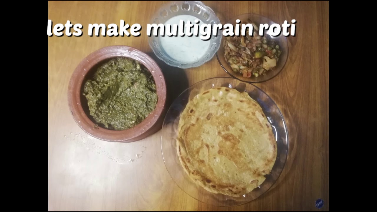 multigrain roti| easiest receipe|KITCHEN'S BASICS - YouTube