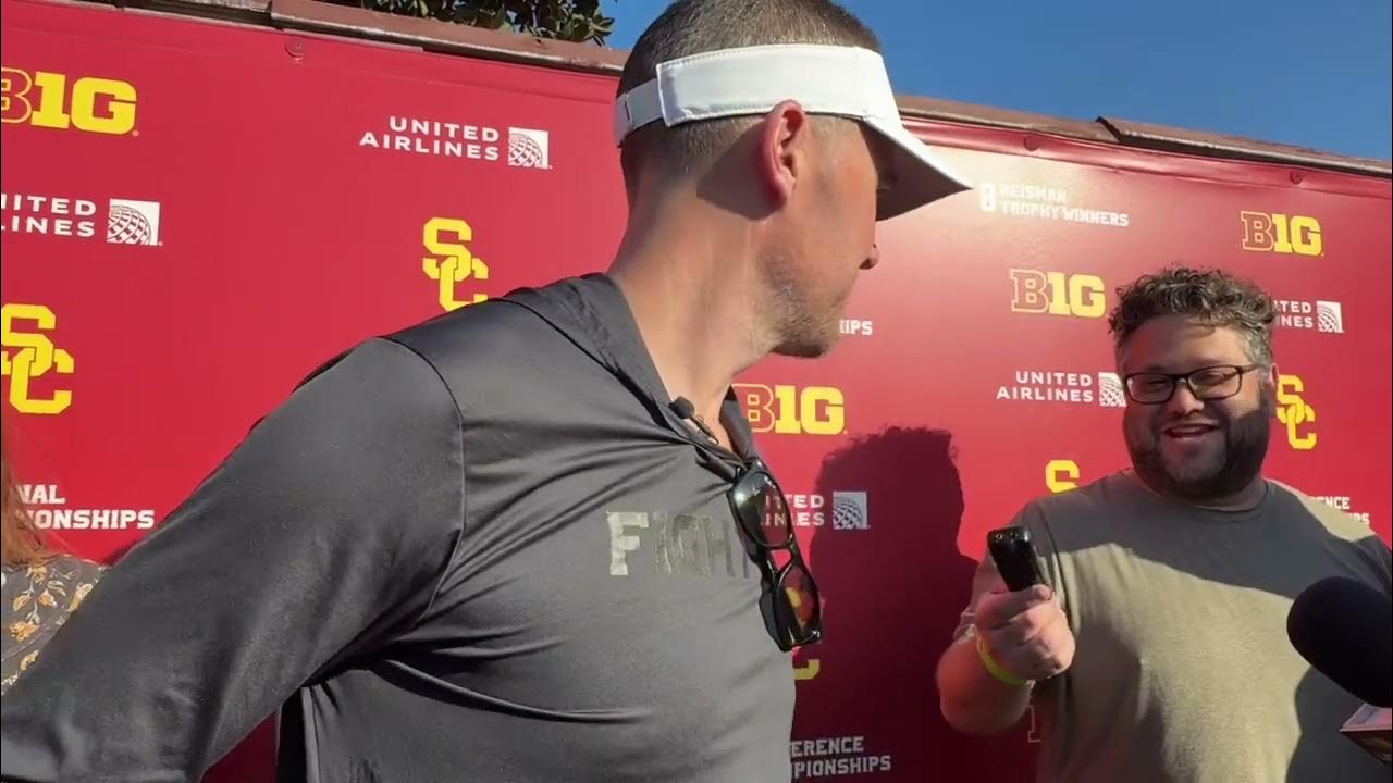 USC HC Lincoln Riley talks to the media about Jamaal Jarrett, DeCarlos Nicholson, and more ...