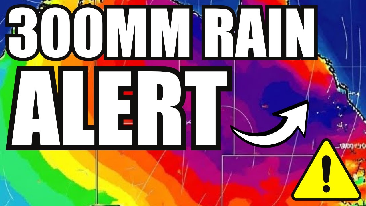 🚨 EXTREME Weather QUEENSLAND Today - 300mm Rain + Damaging Winds NOW ...