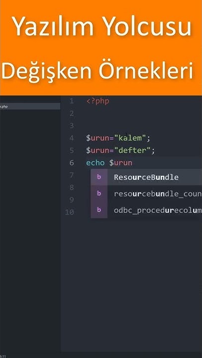 Değişkene Fazla Değer Verme Php Dersleri - YouTube