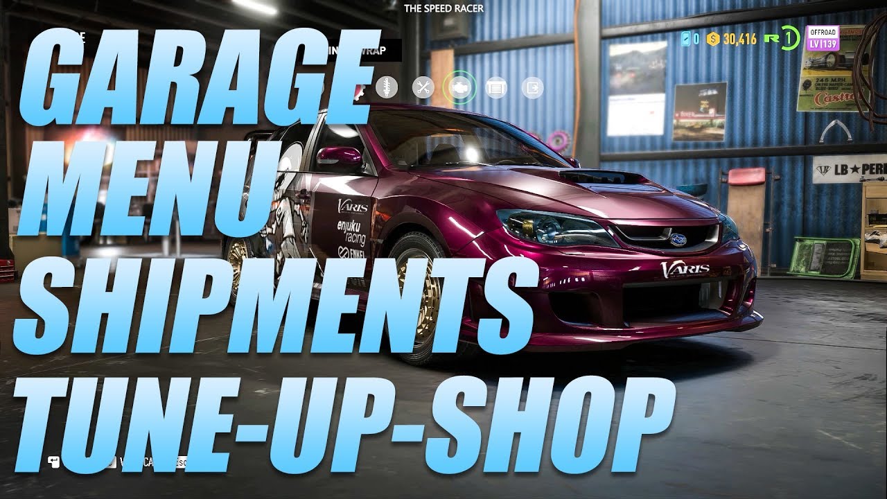 Need for Speed Payback - First Off Road Race, Garage, Menu, Shipments ...