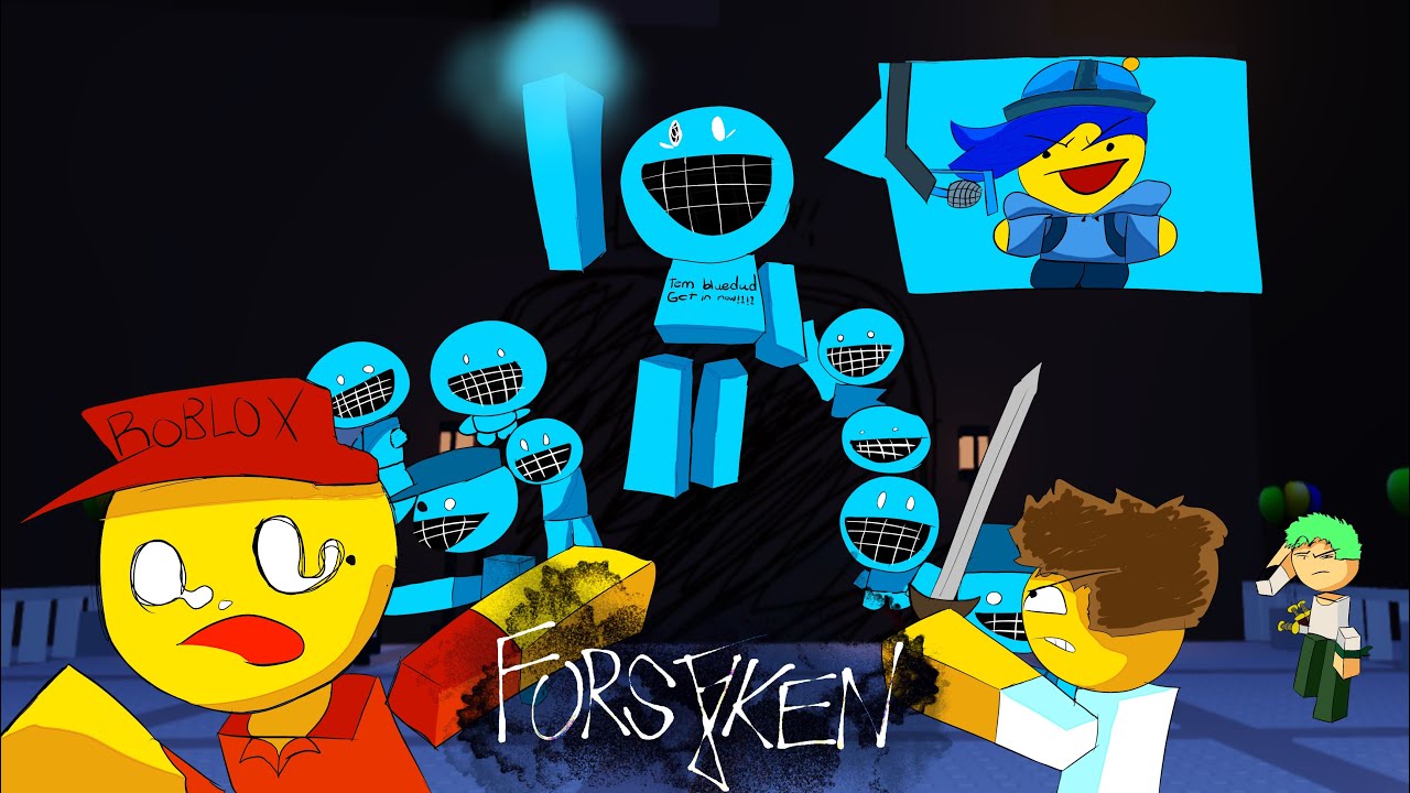 Playing and voicovering blue dud in forsaken! - YouTube