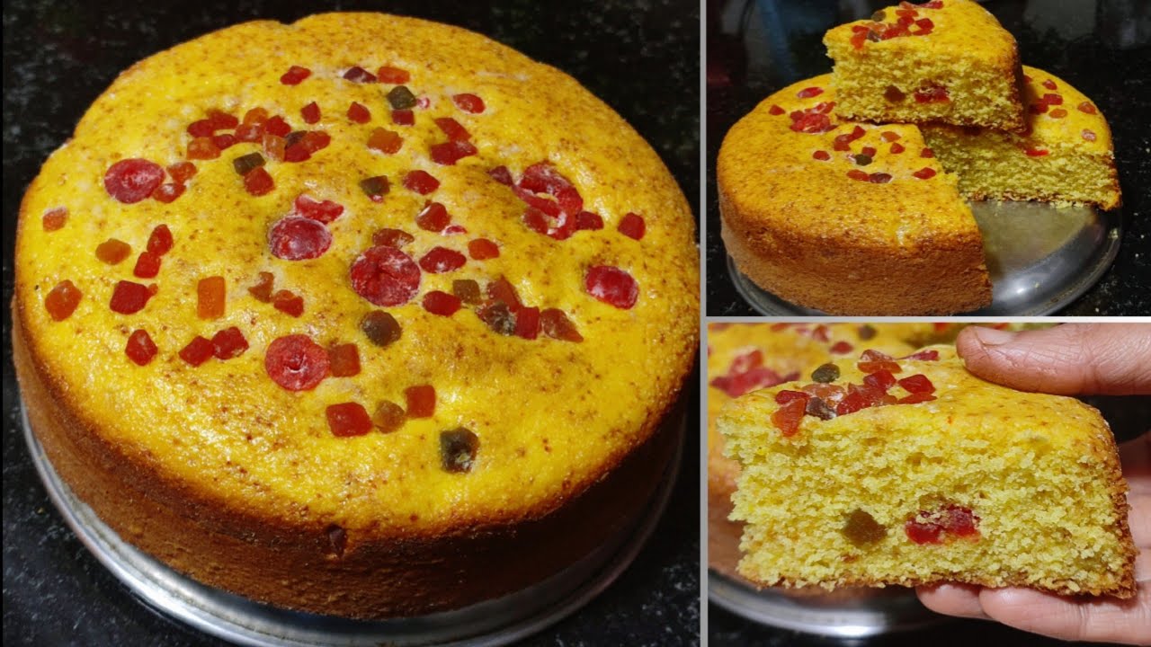 How to make 100% Samolina bread | No egg, no Oven, No Maida SUJI CAKE ...