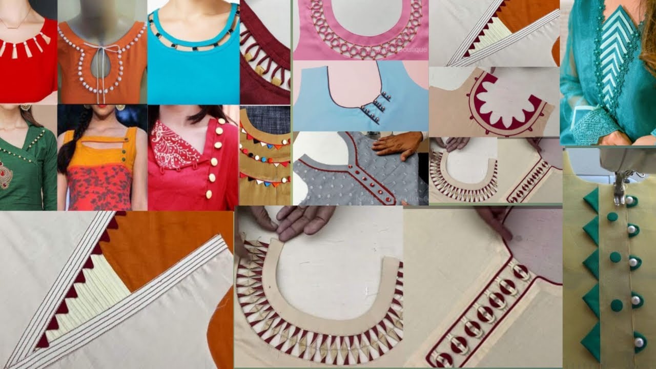 Very Stylish New Pearls Neck Design 2024 || Neck Designs 2024 || Moti ...