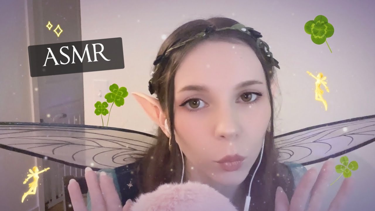 ASMR 💫🧚 Healing Session From A Green Faery ┊ Face Touching, Mouth ...