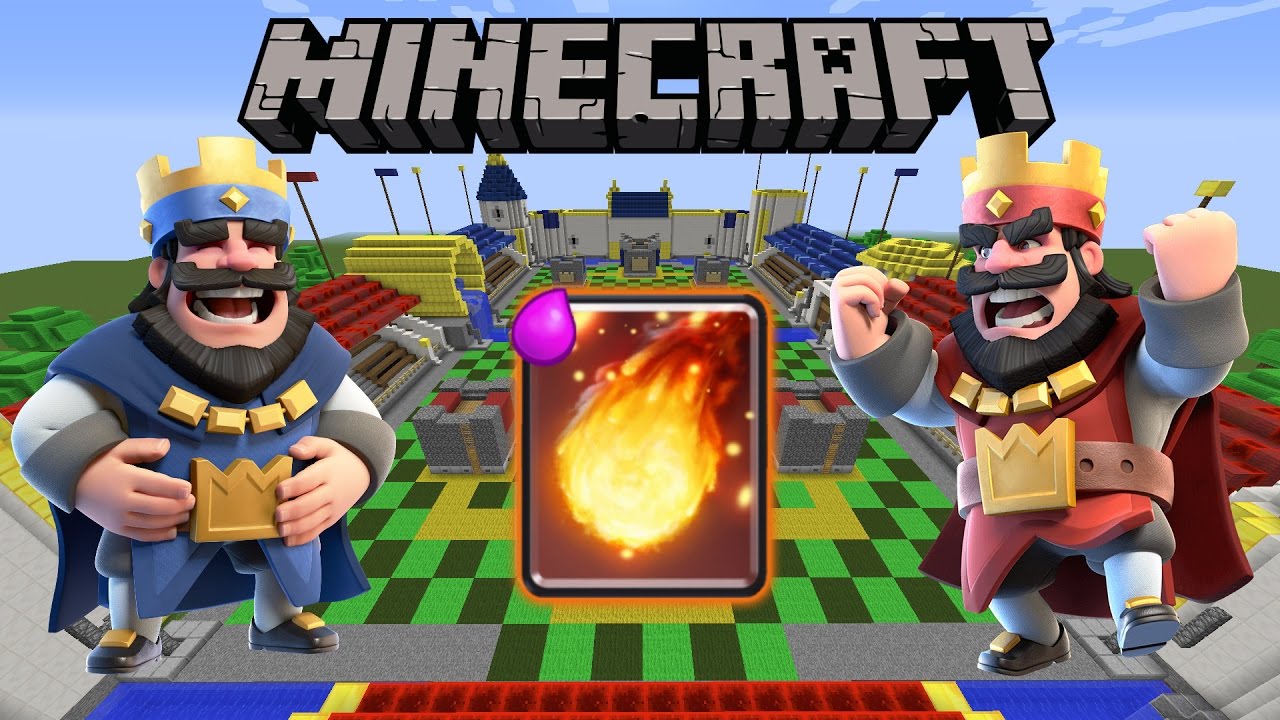 Clash Royale Fireball in Minecraft | How to make it - YouTube