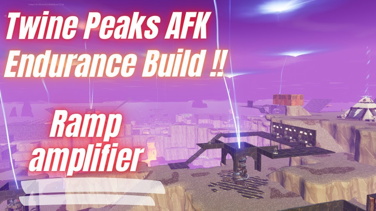 Fortnite STW Twine peaks endurance: RAMP AMP - YouTube