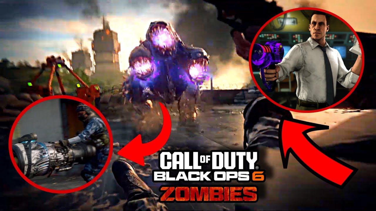 NUEVO GAMEPLAY DE ZOMBIES BO6 | VUELVE NUKETOWN | DOS MAPAS DE ZOMBIE ...