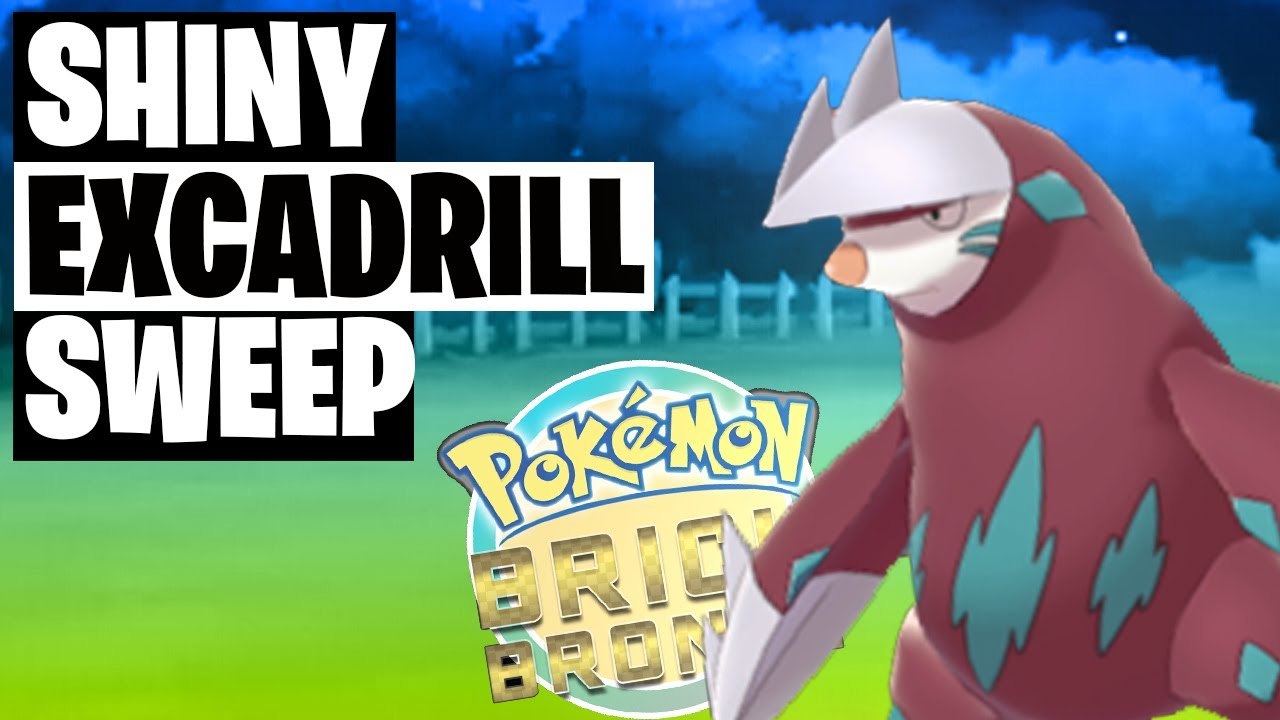 Shiny Excadrill Clean Sweep (Pokemon Brick Bronze 2022 Legends of Roria ...