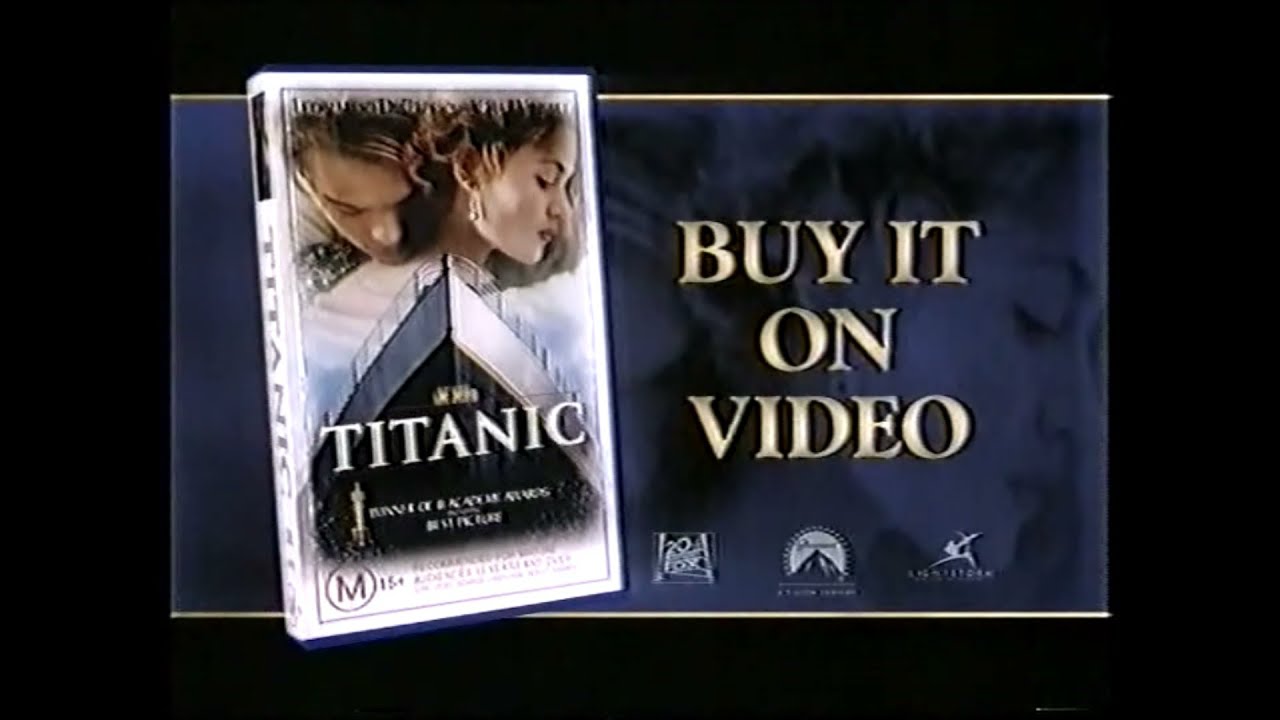 Titanic (1997) BUY IT ON VIDEO (TV ad) - YouTube