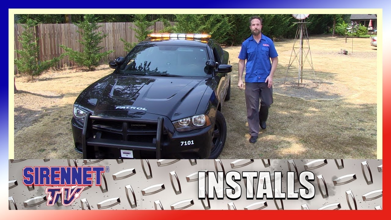 Arcadia Security's Police Package Dodge Charger Install - YouTube