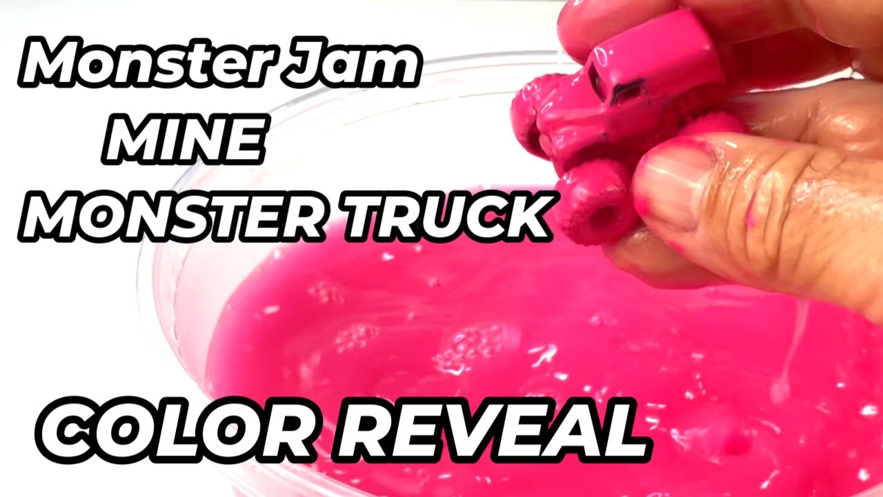 12X CUSTOM🔥🤯 Monster Jam Mini Monster Truck COLOR REVEAL: - YouTube