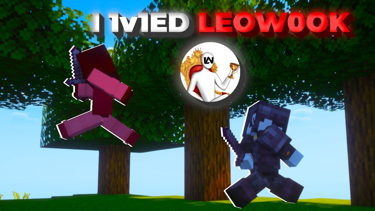 I 1v1ed LEOWOOK! - YouTube
