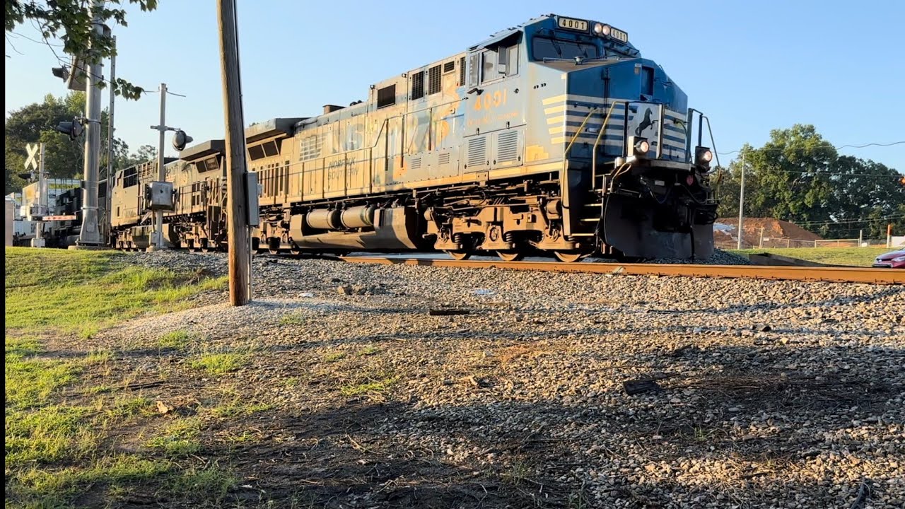 NS 29A: NS Blue Mane 4001 NS 4419 1851 8/5/23 Powder Springs GA - YouTube