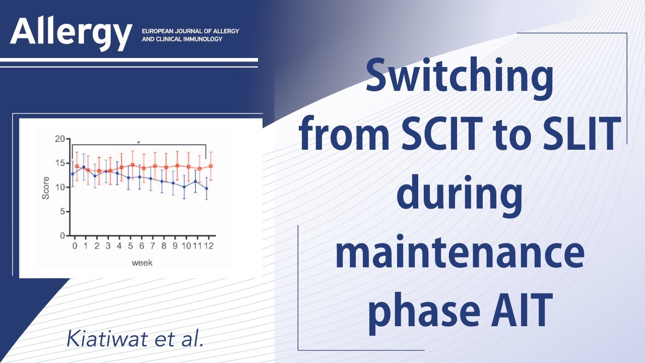 Switching from SCIT to SLIT during maintenance phase AIT - YouTube