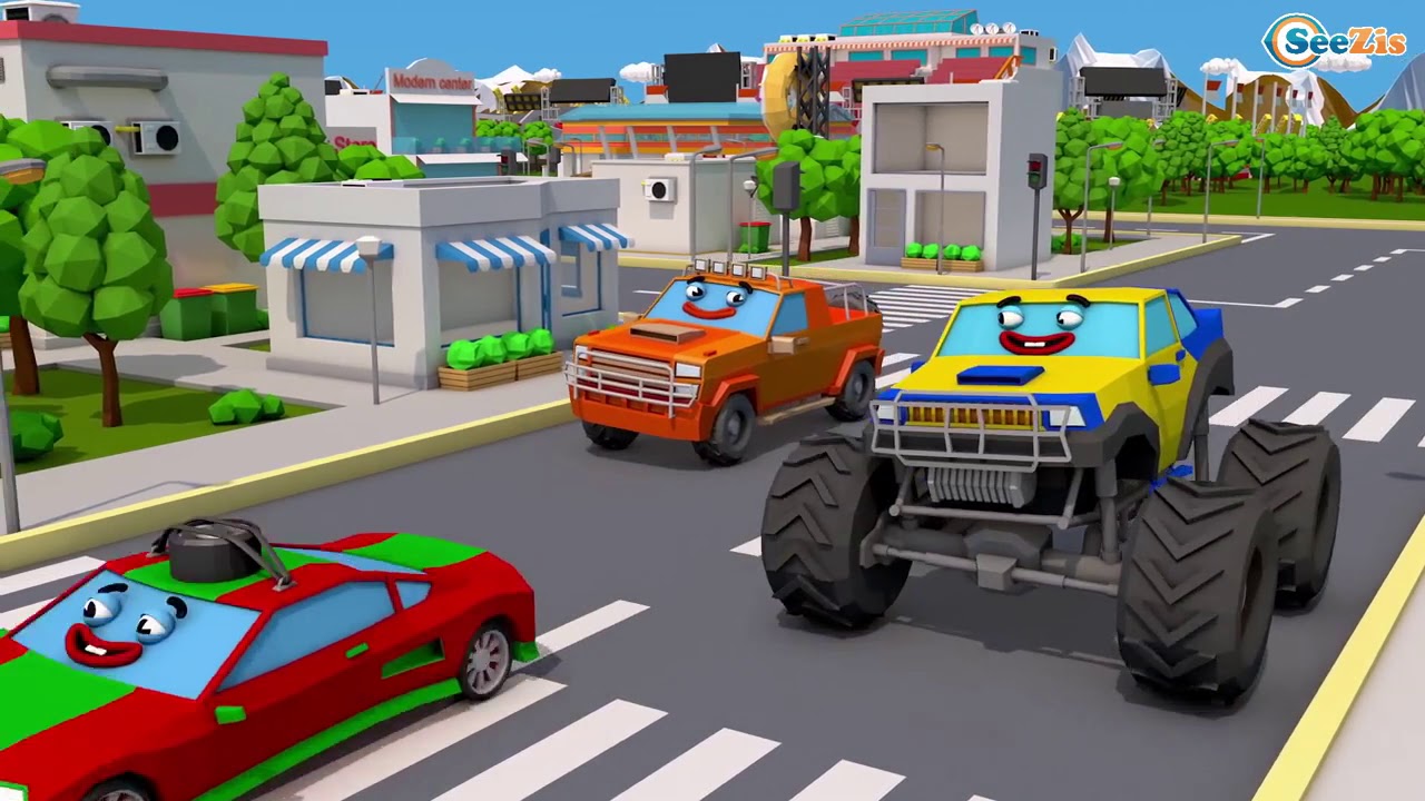 Cartoon about cars Episode 47 City Car 2018 Animation for kids - YouTube