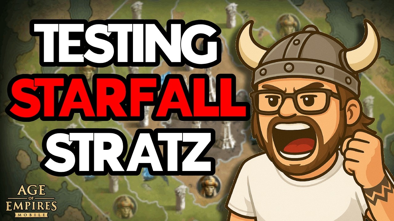 TESTING STRATEGIES IN STARFALL VEIN! Age of Empires Mobile - YouTube