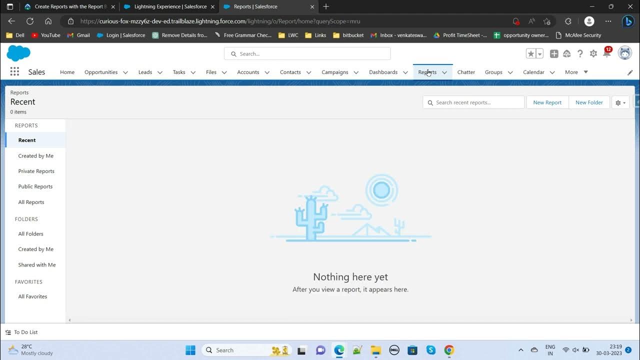 Create Reports with the Report Builder - YouTube