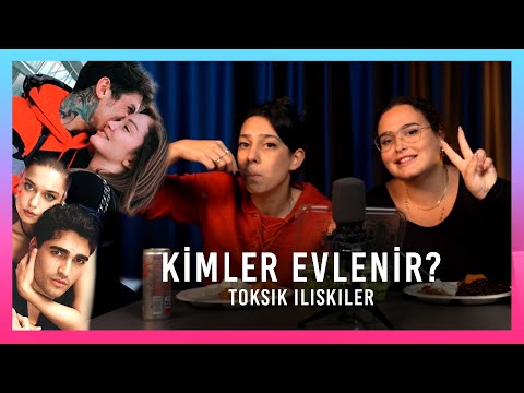 TÜRK ÜNLÜLERLE EVLENİR Mİ AYRILIR MI?! (Mukbang) - Toksik İlişkiler