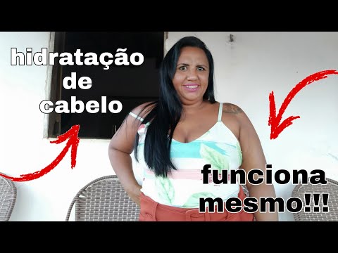 Hidratação caseira em casa