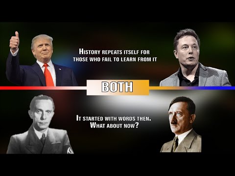 Trump Musk Hitler Goebbels WWII - YouTube