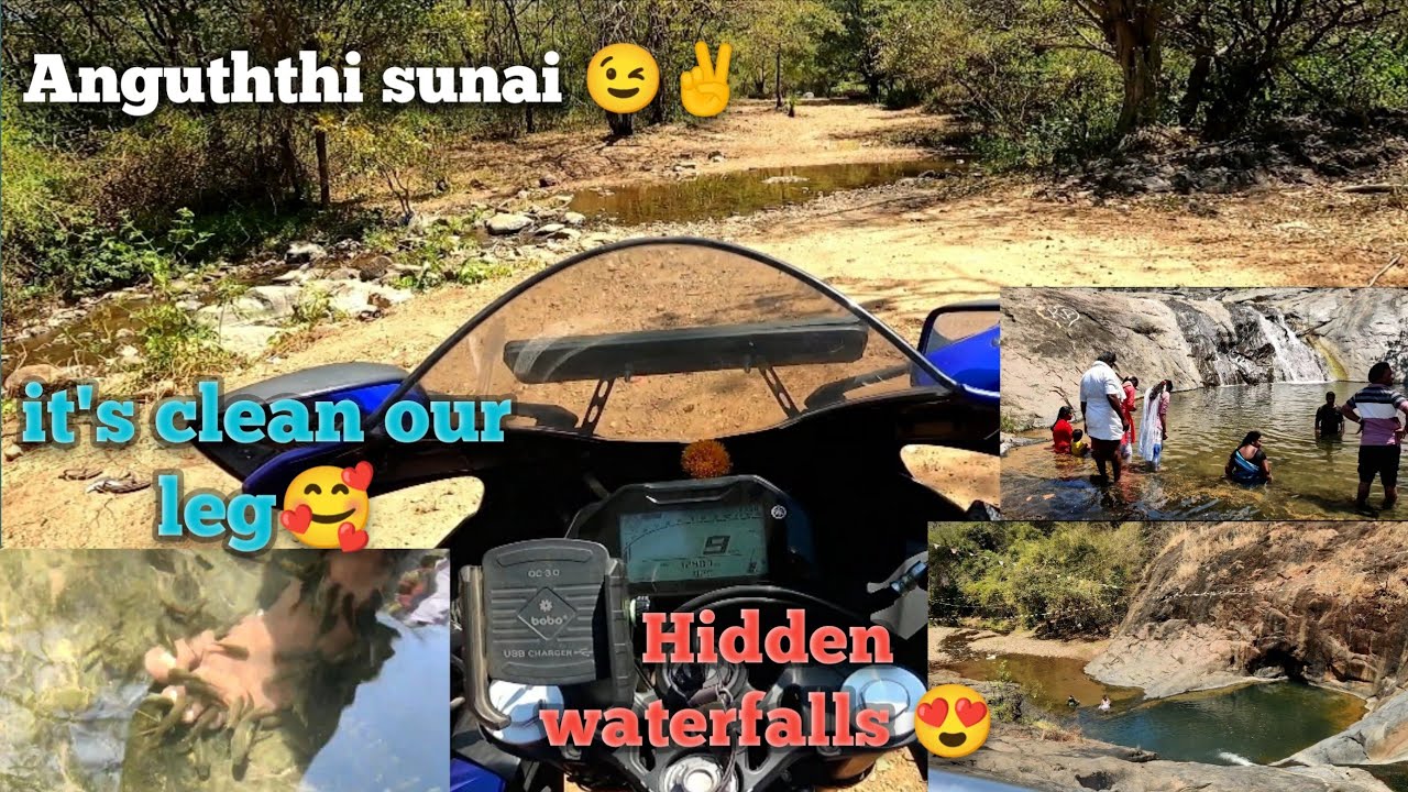 Uthangarai waterfalls 😍|| Anguththi sunai 😇||it's clean our leg 🥰||# ...