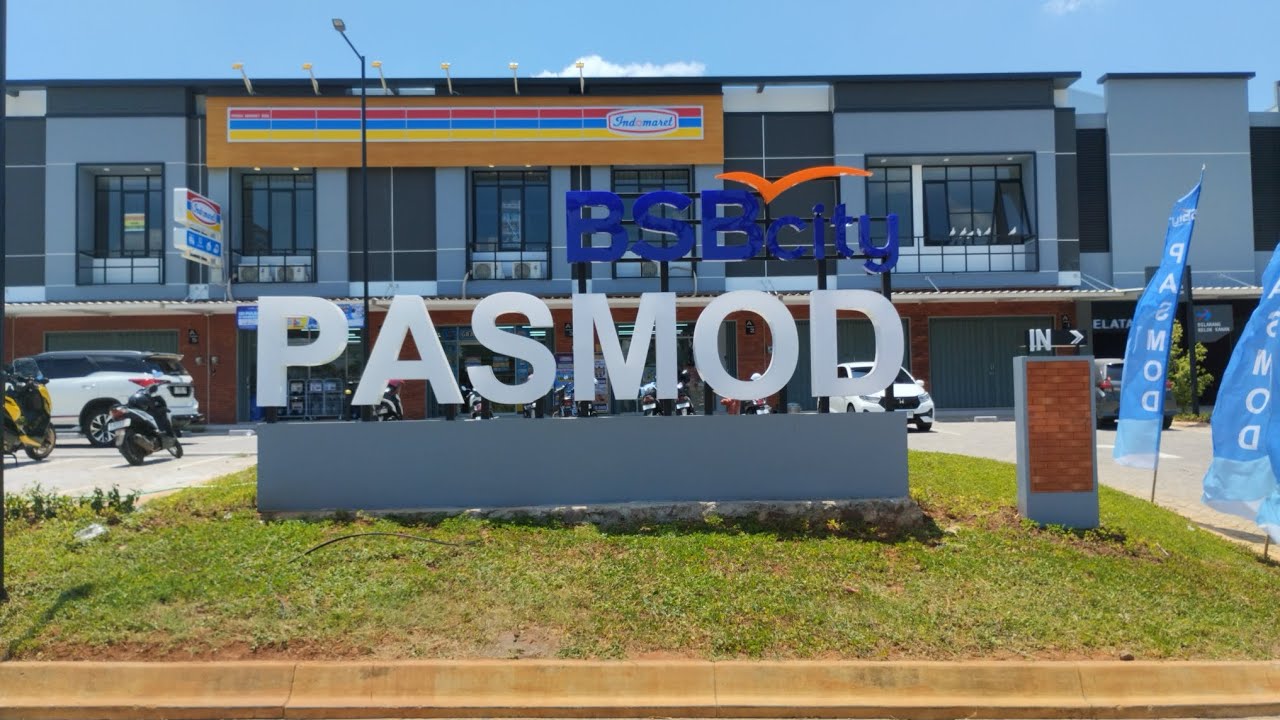 PASMOD Pasar Modern baru telah dibuka - YouTube