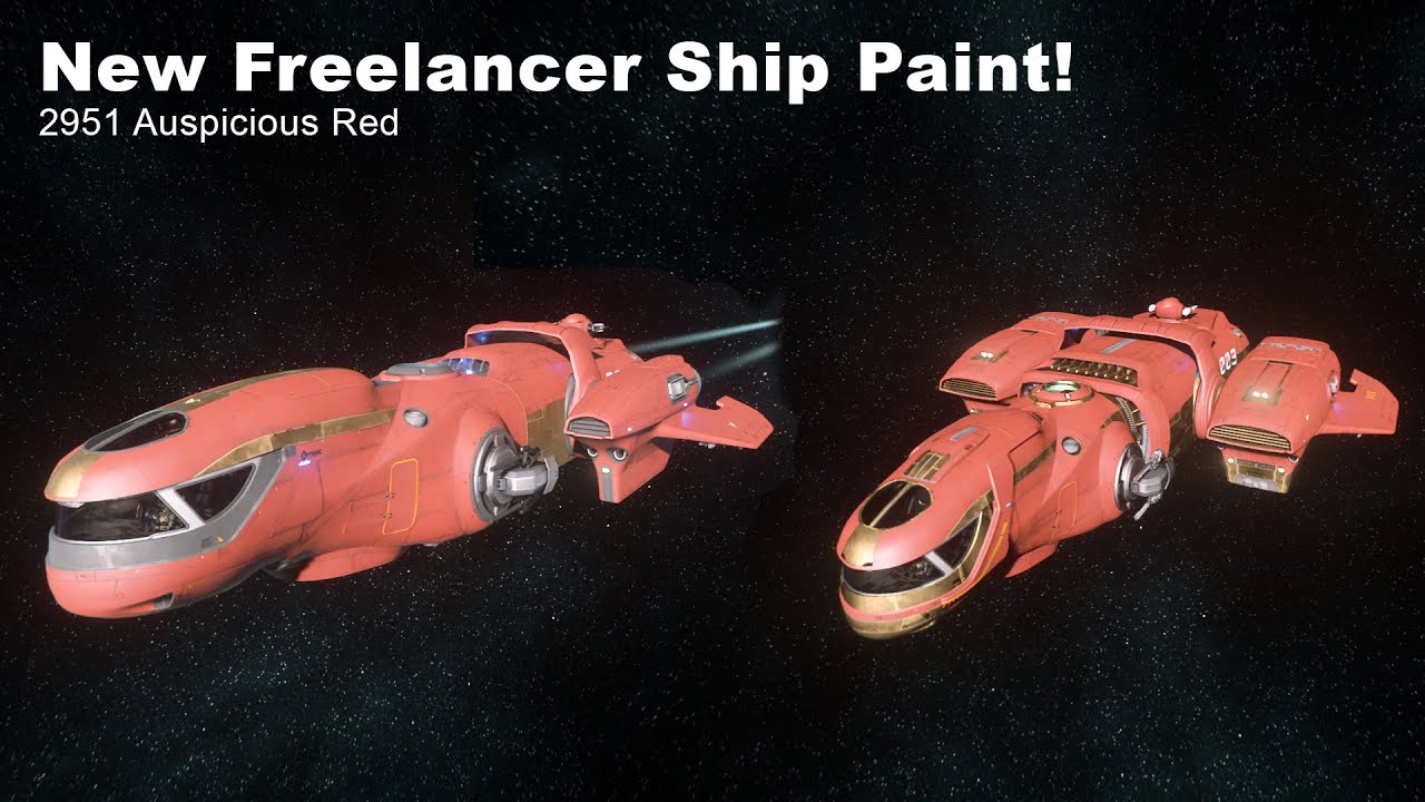 NEW Freelancer Ship Paint! - YouTube