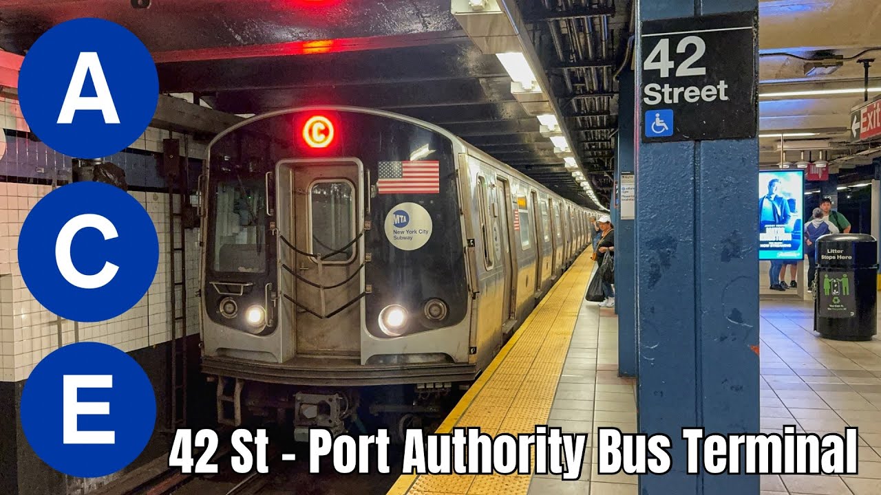 New York City Subway Vlog 39: 42 St - Port Authority Bus Terminal - YouTube