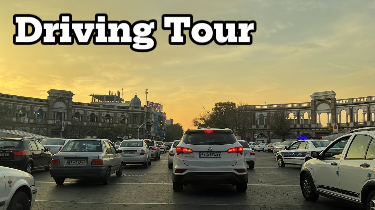 Driving Tour - Drive with me in IRAN 2023 - Tehran is Amazing City ...