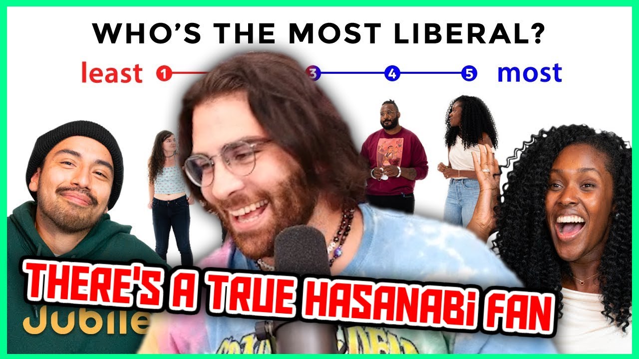 Hasanabi Reacts to 5 Liberals Rank Themselves on the Political Spectrum ...