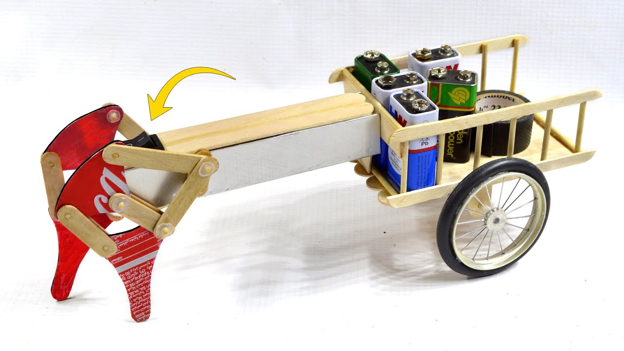 How to Make Rickshaw according to Theo Jansen Mechanism - YouTube