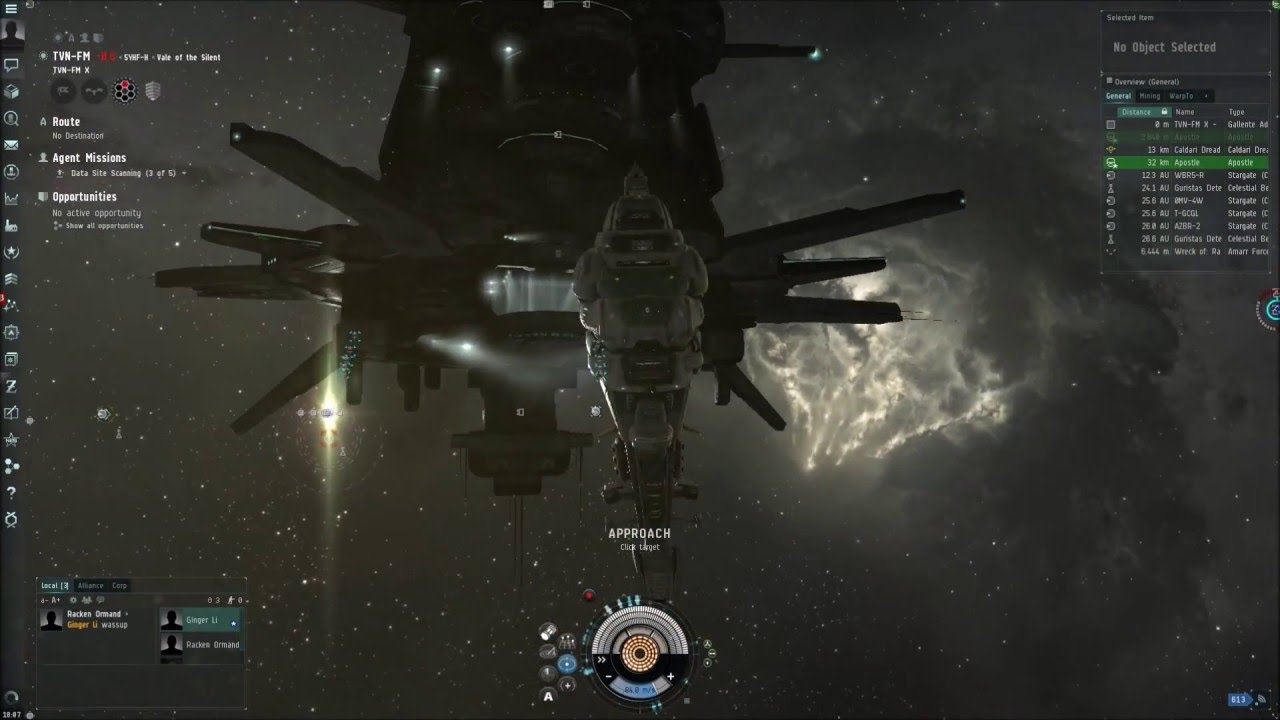 Eve Online - New Force Auxiliary Carriers - YouTube