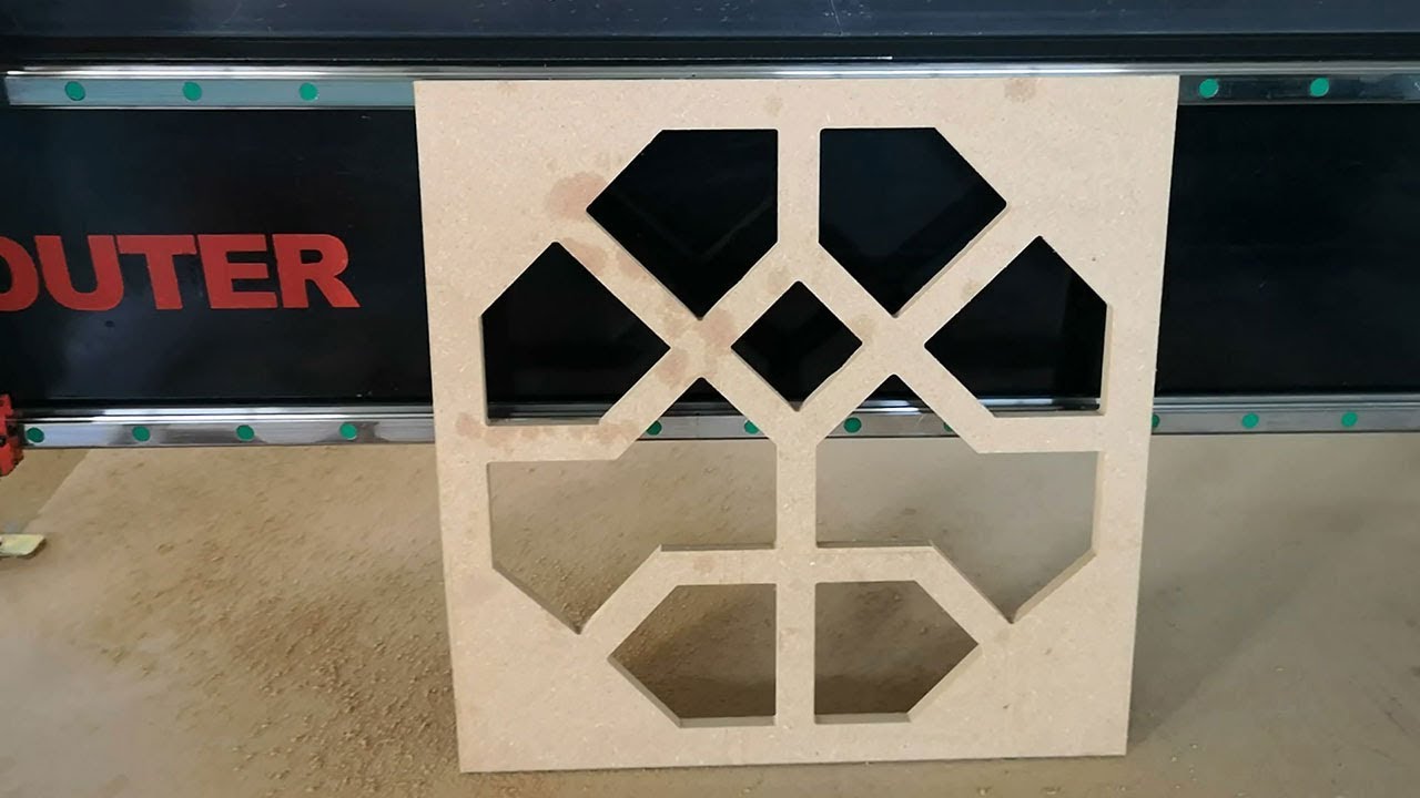 Wood Cutting CNC Router For MDF Doors - YouTube