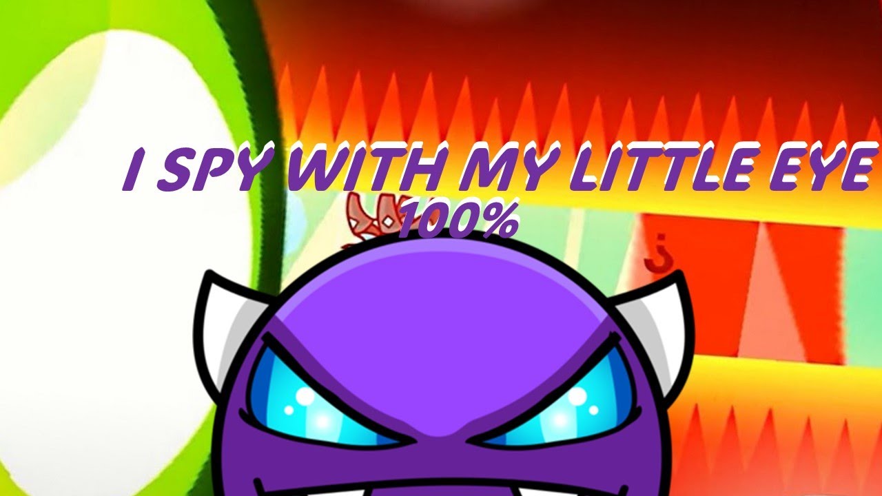 I SPY WITH MY LITTLE EYE 100% - YouTube