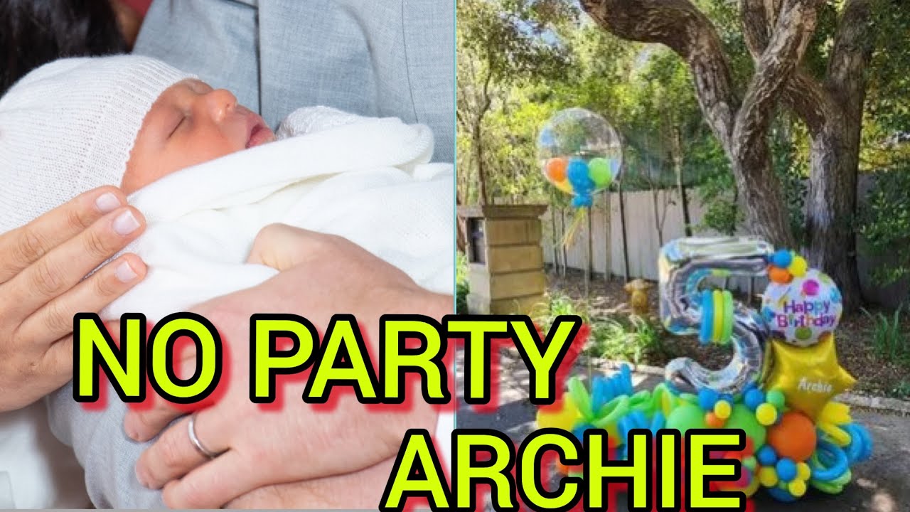 LIES! Prince Archie DID NOT have a Birthday Party - YouTube