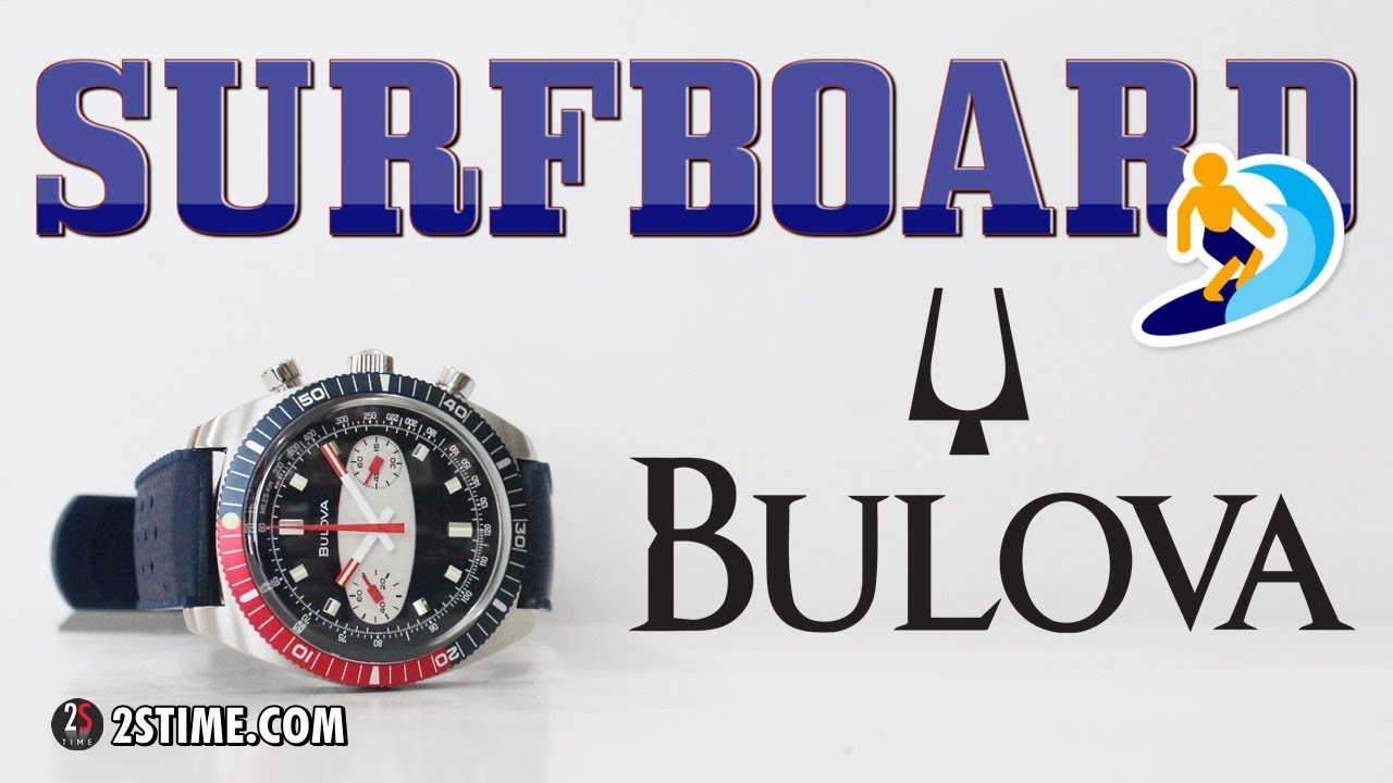 BULOVA Surfboard 98A253 Chronograph | The Watch Inspired by history ...