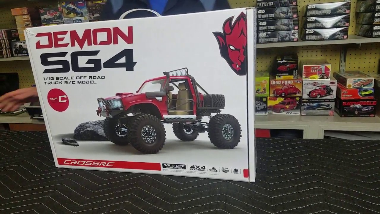 Cross RC Demon SG4 Kit Unboxing and Overview - YouTube