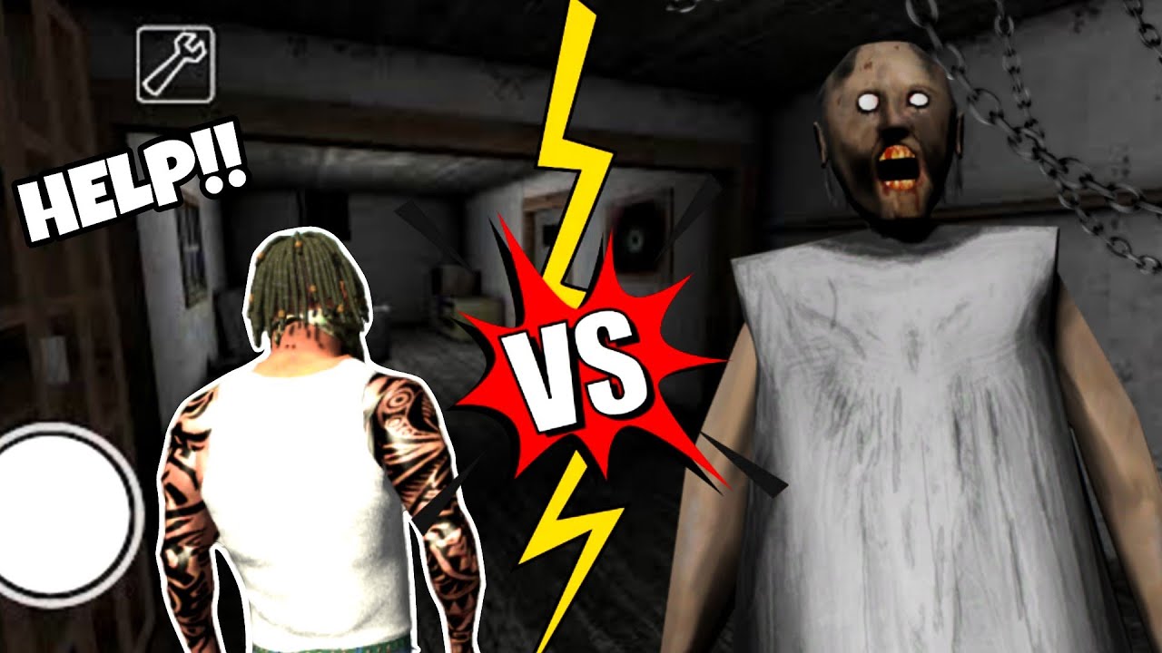 JIMMY VS GRANNY gameplay video HORROR ( Story ) TED playz - YouTube