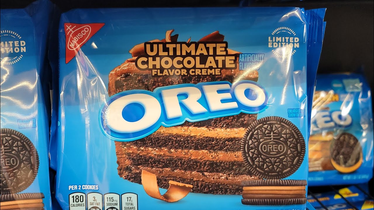 Oreo Ultimate Chocolate Limited Edition review - YouTube
