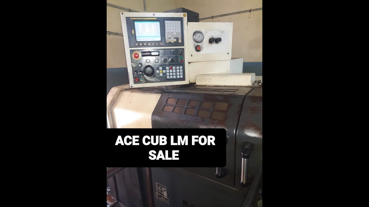 Ace cub LM for sale.2013 model fanuc controller.165chuck.with tailstock ...