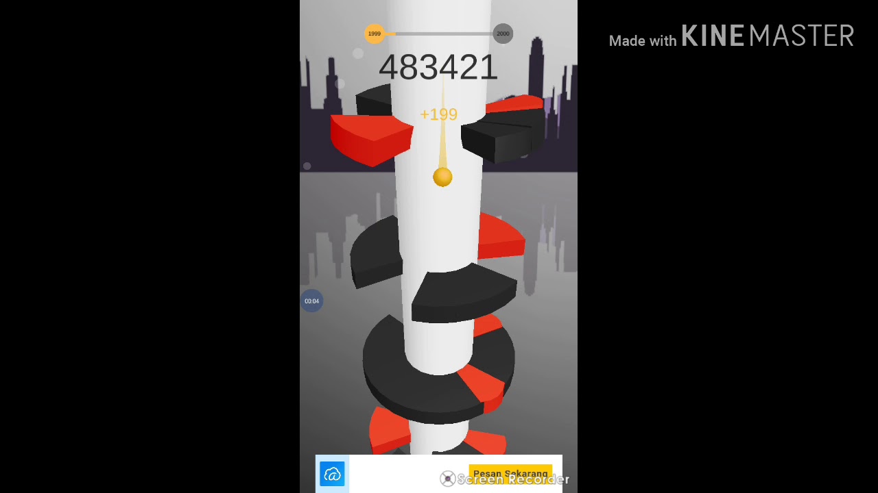 2000 level my helix jump #helixjump - YouTube