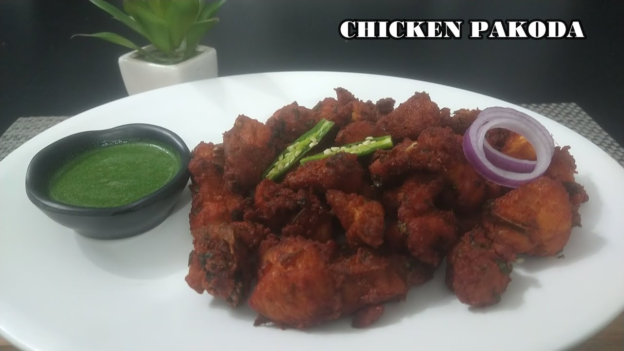 Chiken pakoda recipe | Chiken pokoda street style | Crispy chicken ...