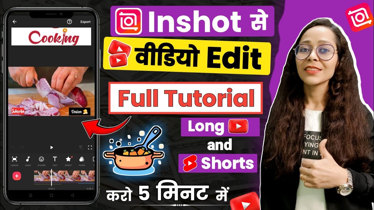 Inshot Video Editor | Cooking Video Kaise Edit Kare | Cooking Video ...
