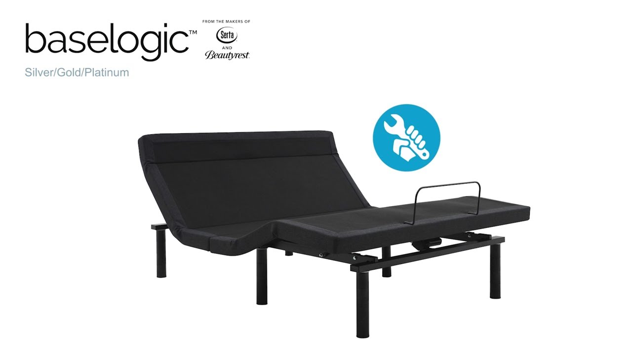 Baselogic Silver, Gold, and Platinum Adjustable Bed Setup - YouTube