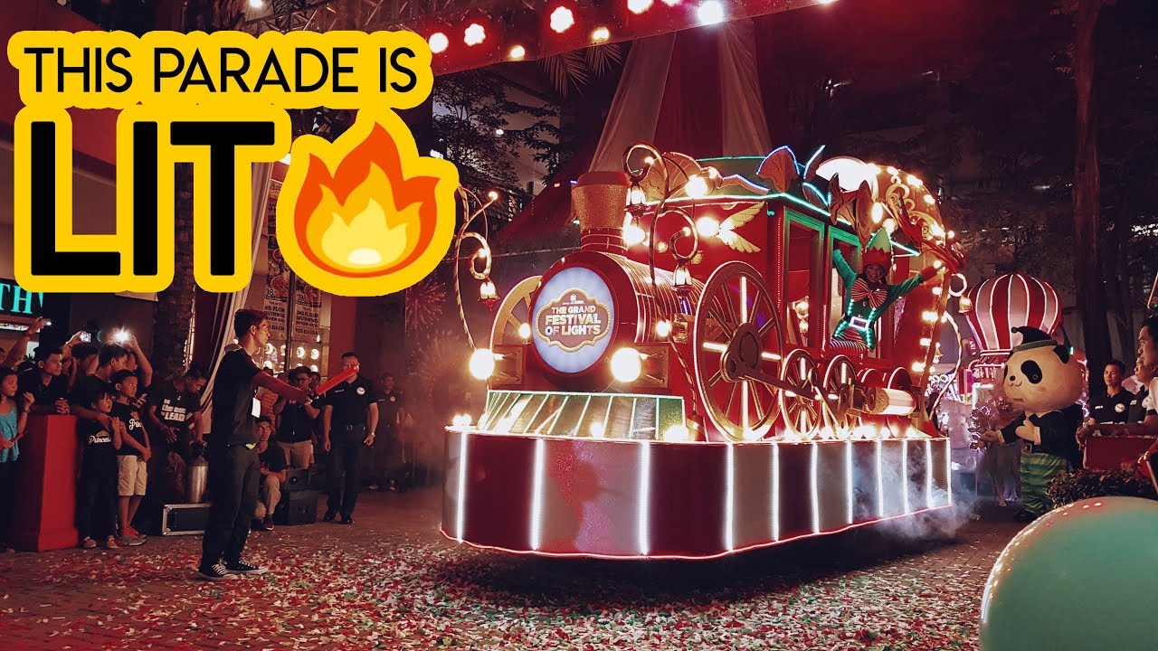 SM Mall of Asia Grand Festival of Lights - YouTube