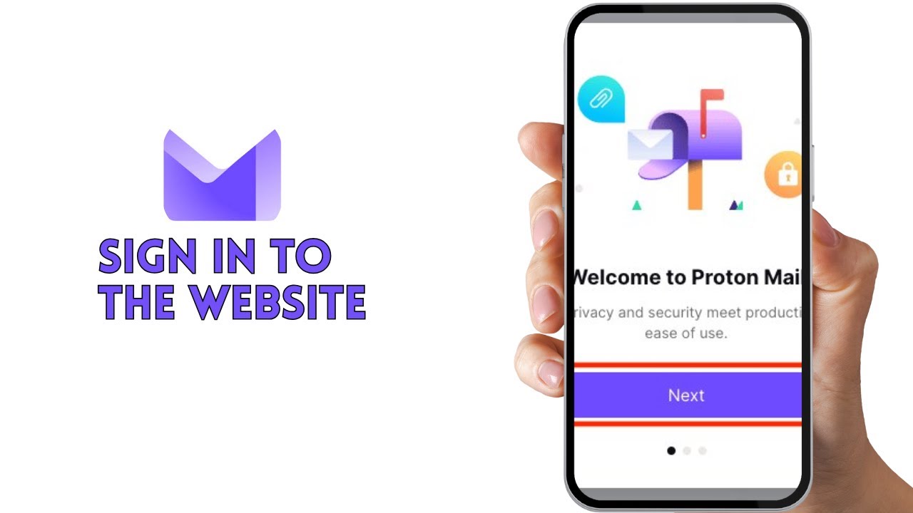 HOW TO SIGN IN TO PROTON MAIL WEBSITE - YouTube
