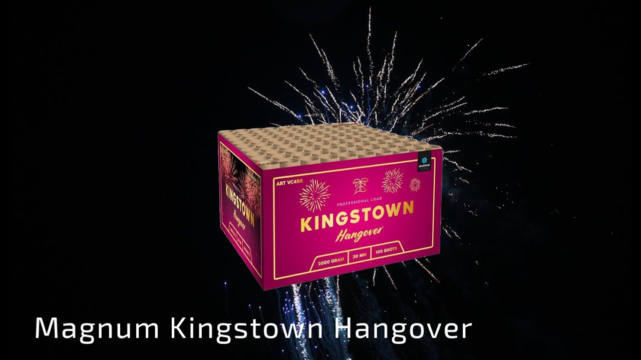 [8K] Magnum Kingstown Hangover / 2022-2023 Vuurwerk / Fireworks ...