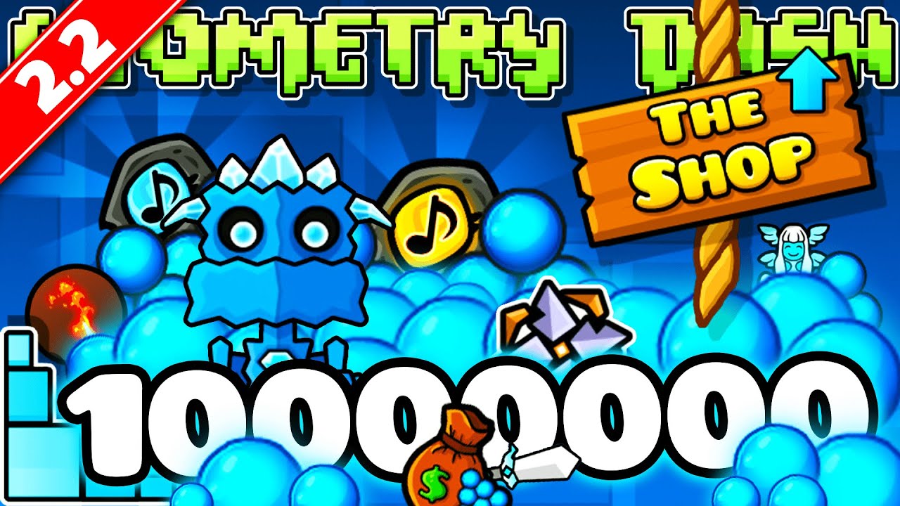 J’ACHÈTE TOUS LES NOUVEAUX ICONS - Geometry Dash 2.2 FR - YouTube